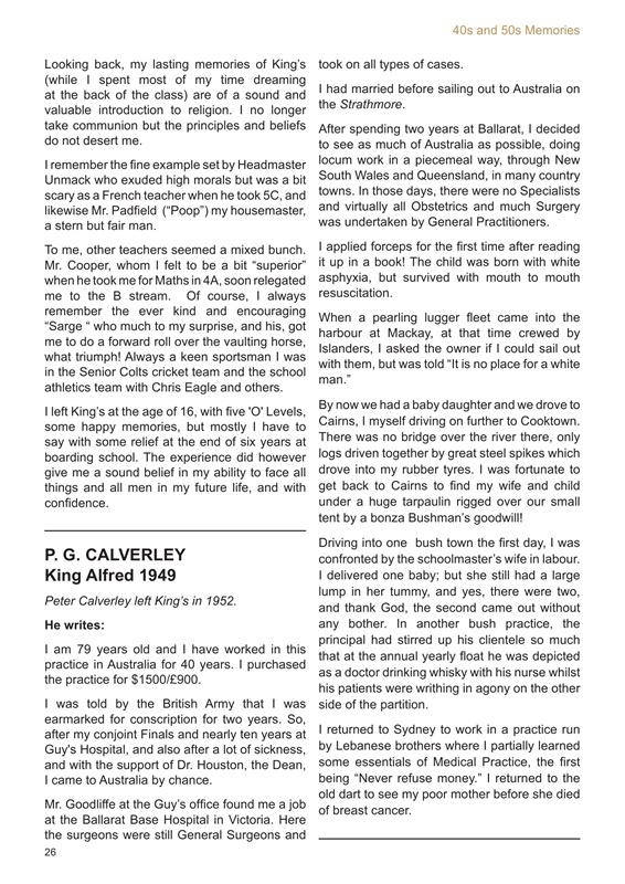 40s & 40s booklet 2014 - Issue 1