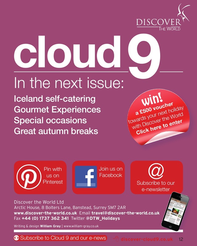 In the next issue - Cloud 9 Magazine May 2013