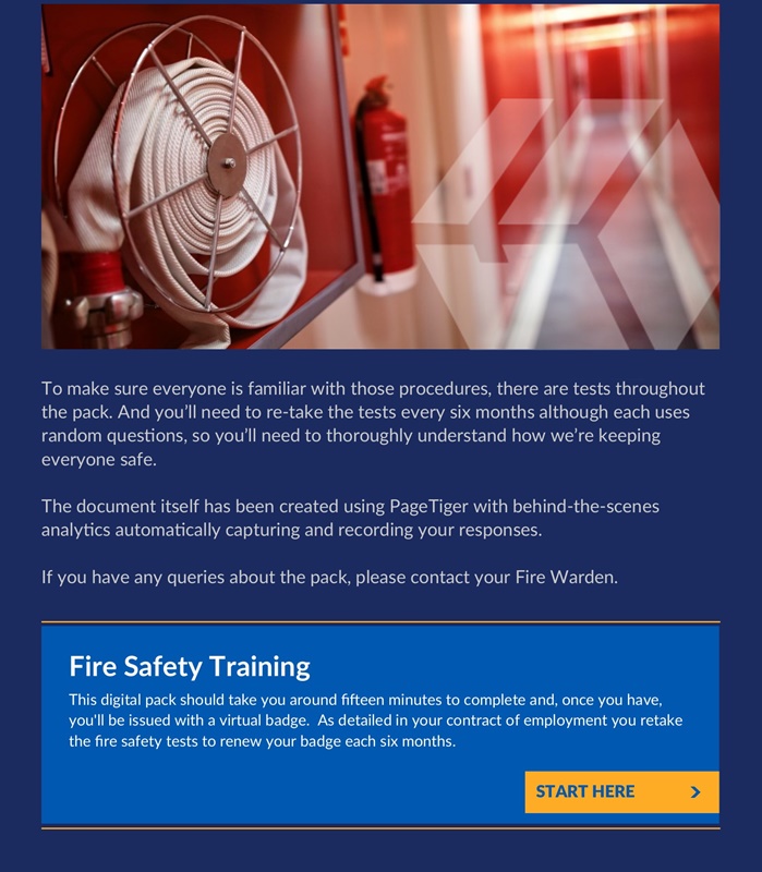 Digital Learning Fire Safety - Chicago