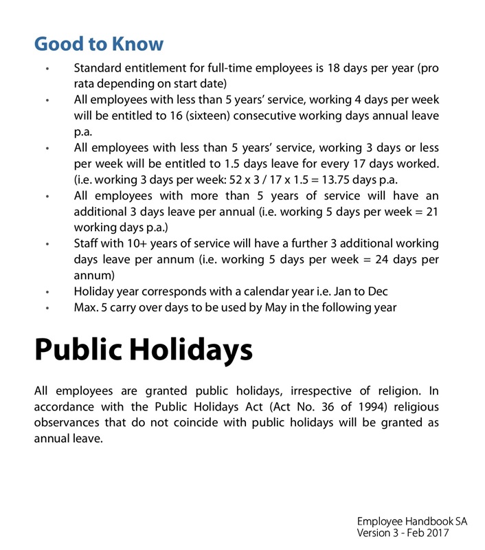 Employee Handbook - Version3