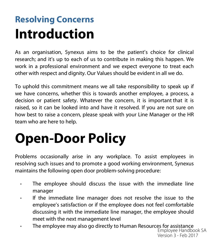 Employee Handbook - Version3