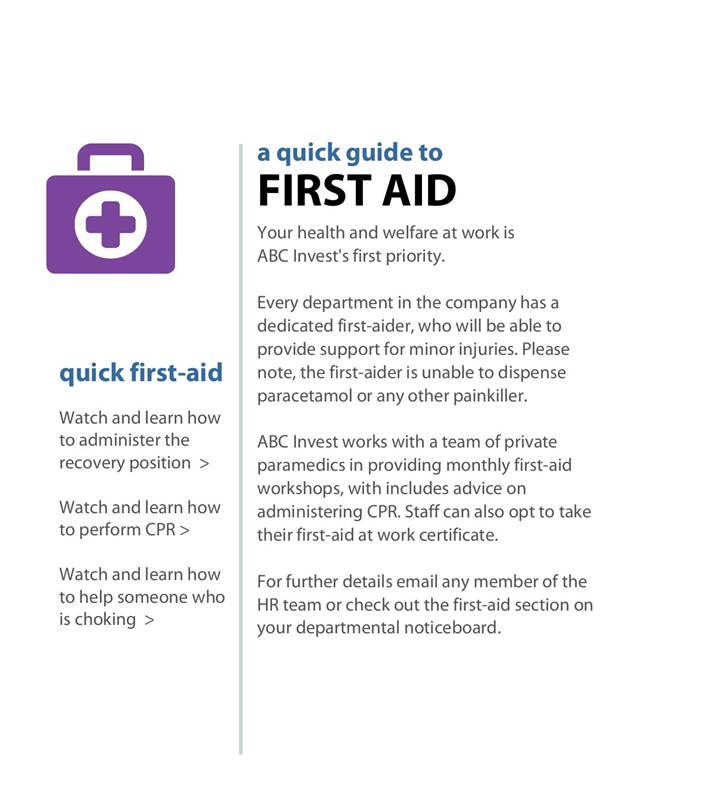 Induction : Workplace Safety - Example