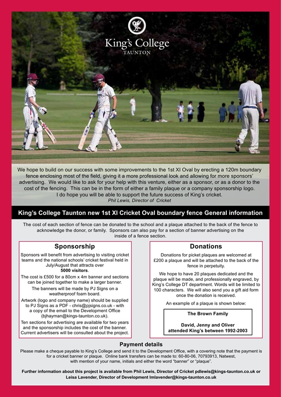 King's Cricket - Issue 1