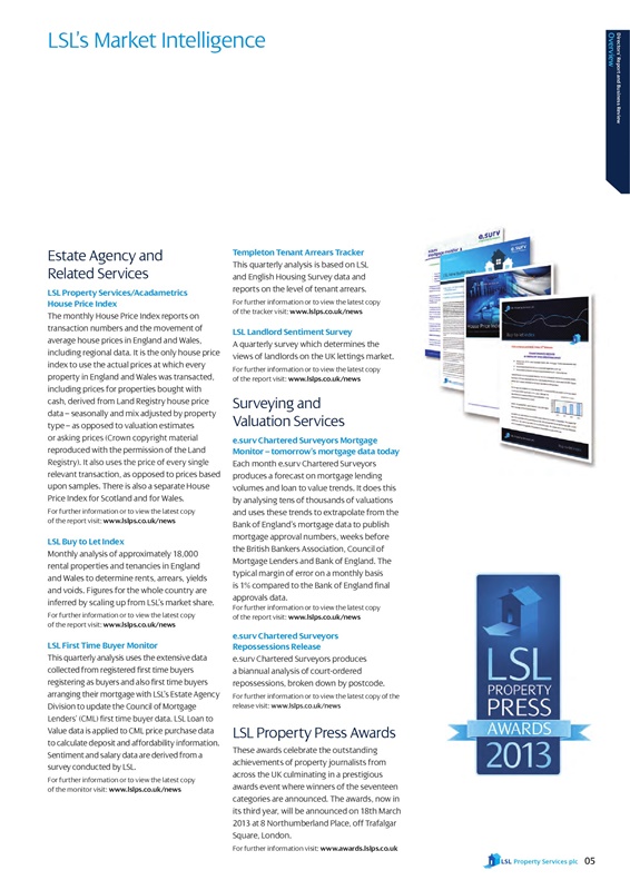 LSL Property Services - Issue 1