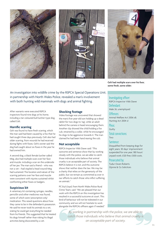 RSPCA Prosecution report 2014 - Issue 1