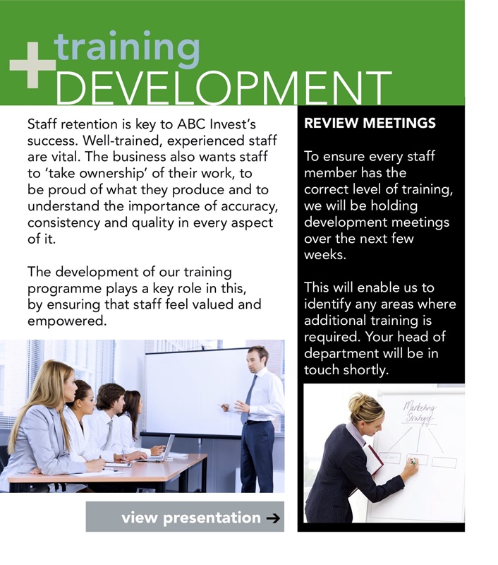 Staff News Magazine - Example