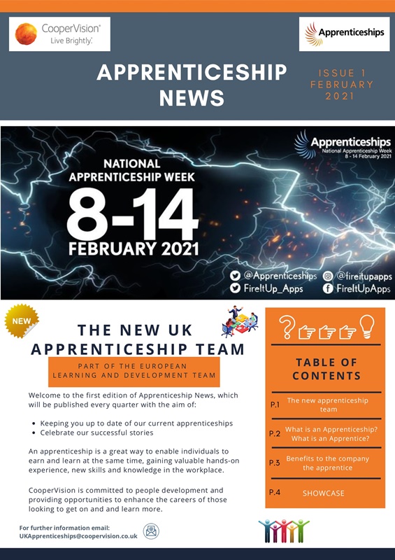 Apprenticeship NewsLetter - 1