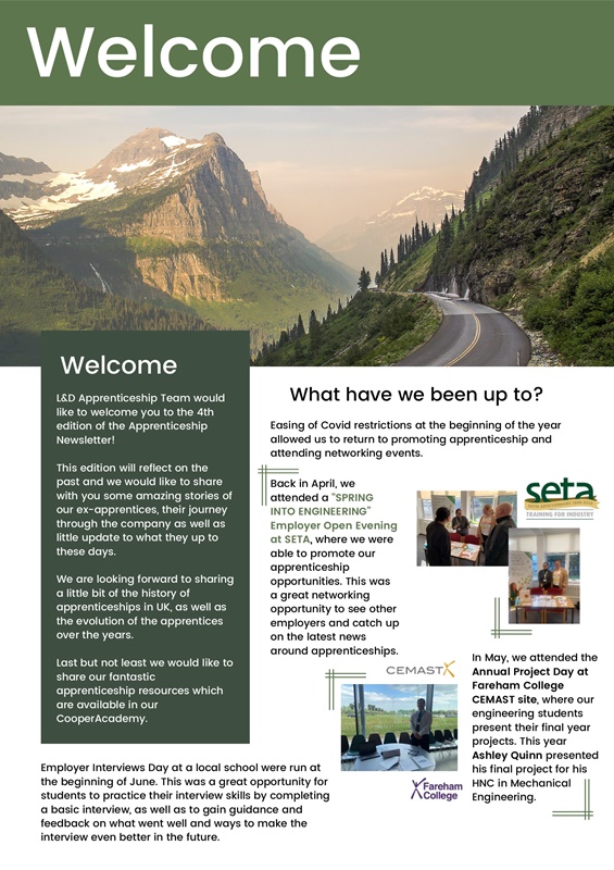 Apprenticeship NewsLetter - September 2022