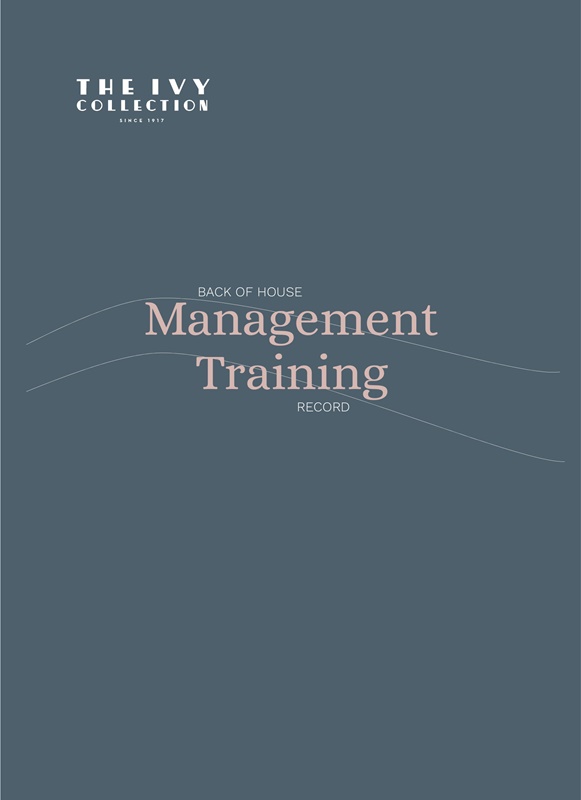 BOH Management Training Book - 3