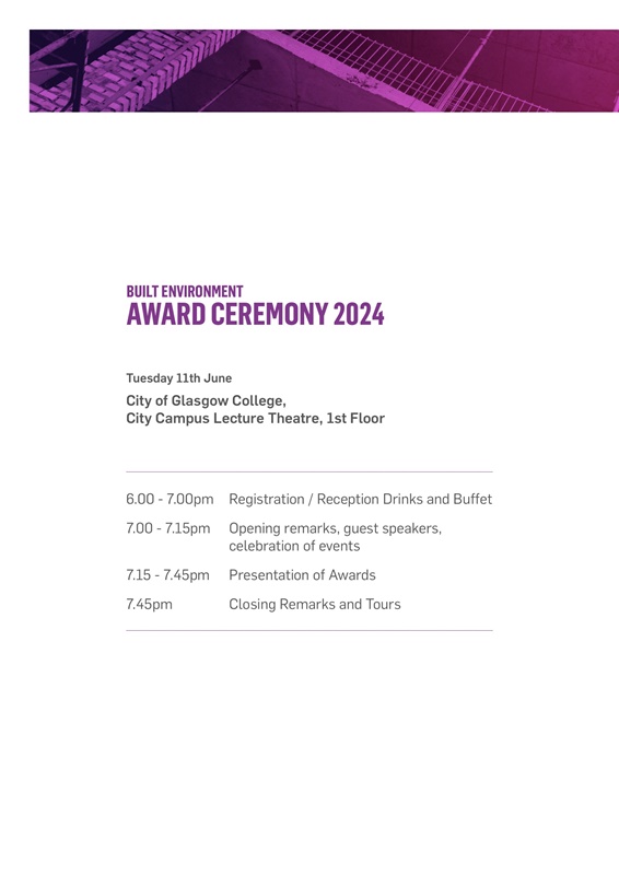 Built Environment Awards 2024 - 1