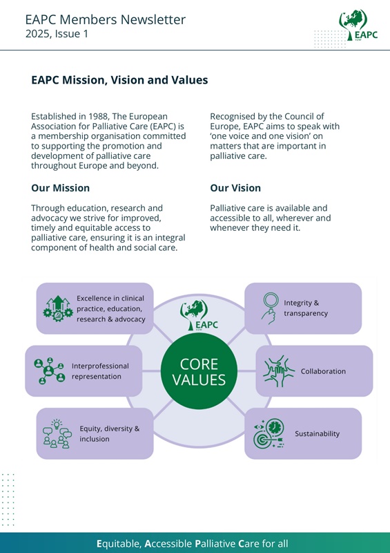 EAPC Newsletter 2025 Issue 1 - 2