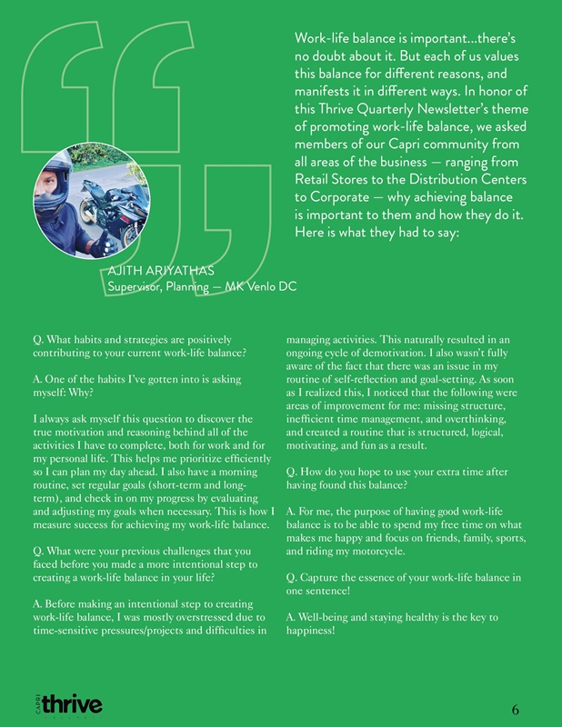 Capri Thrive - Issue 04