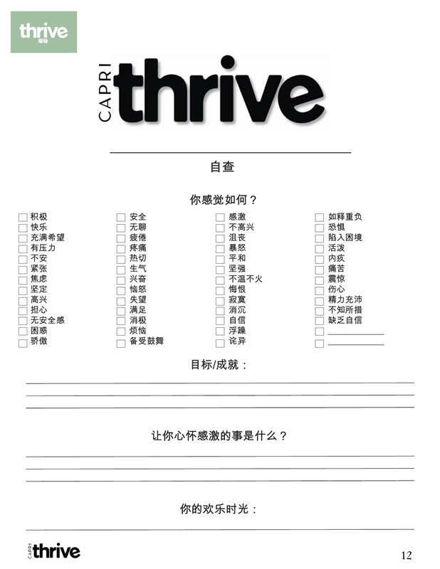 Capri Thrive - Issue 06 CN