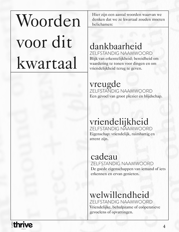 Capri Thrive - Issue 06 DUT