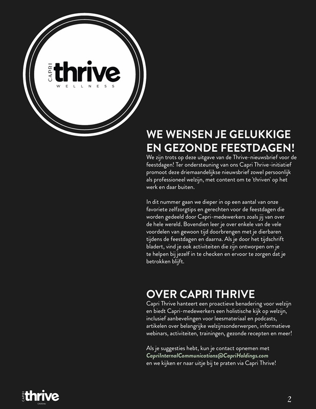 Capri Thrive - Issue 06 DUT