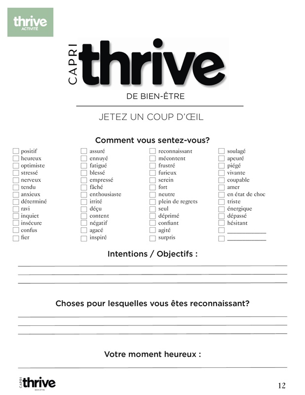 Capri Thrive - Issue 06 FR