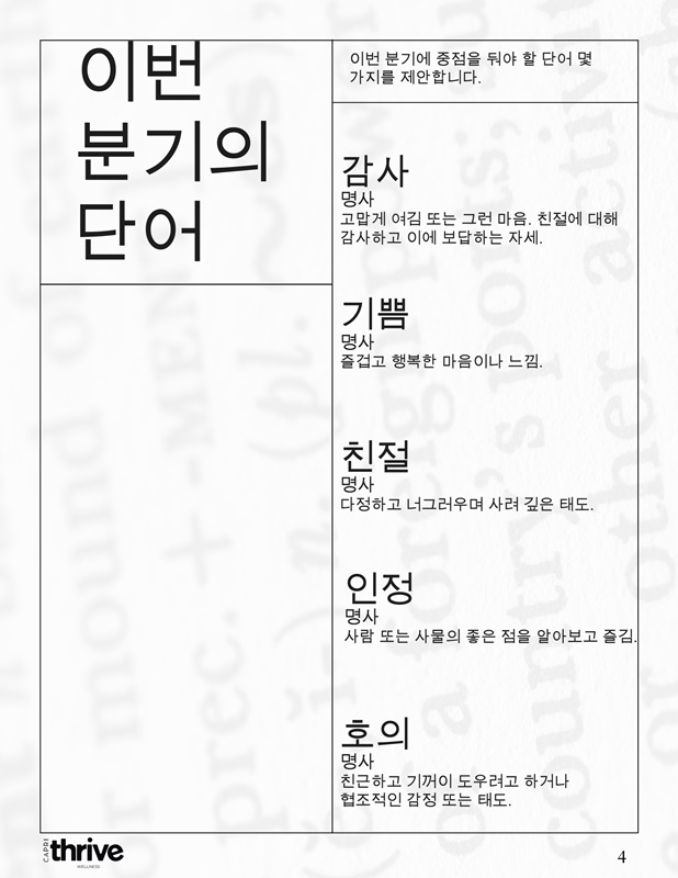 Capri Thrive - Issue 06 KOR