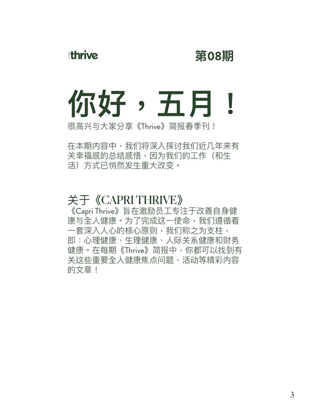 Capri Thrive - Issue 08 CN