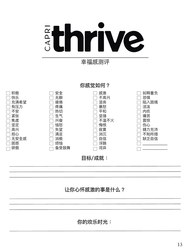 Capri Thrive - Issue 08 CN