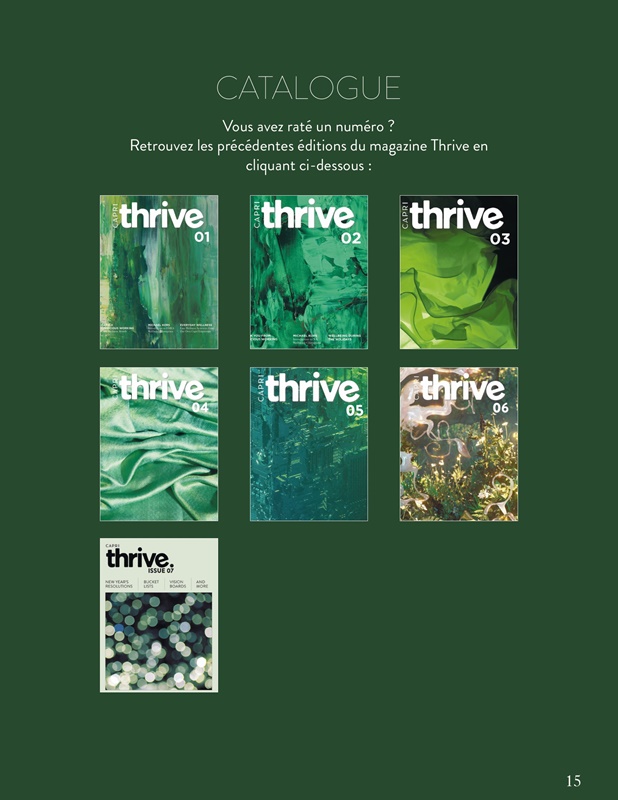 Capri Thrive - Issue 08 FR