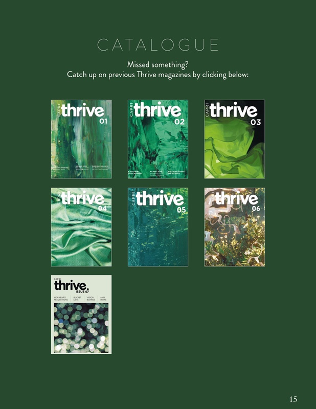 Capri Thrive - Issue 08