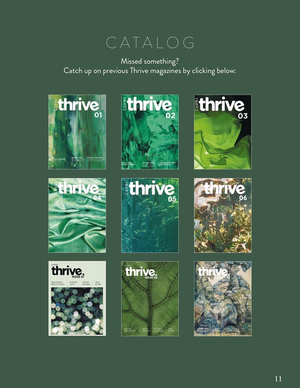 Capri Thrive - Issue 10