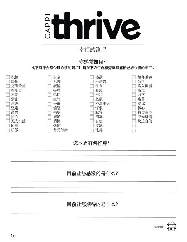 Capri Thrive - Issue 11 CN