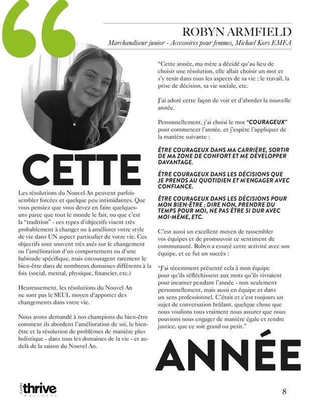 Capri Thrive - Issue Three FR