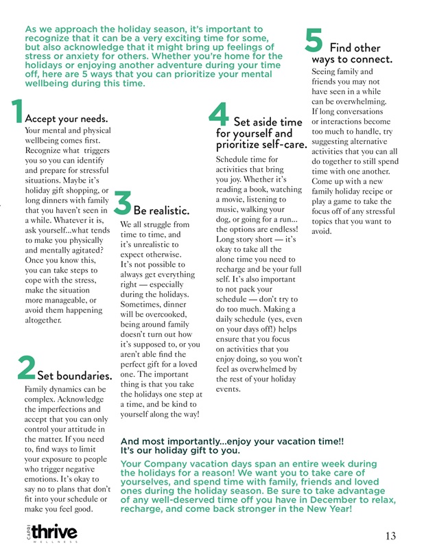 Capri Thrive - Issue Two