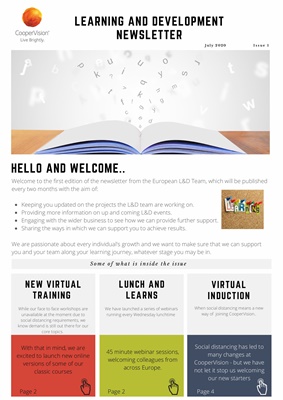 L&D Newsletter - 1
