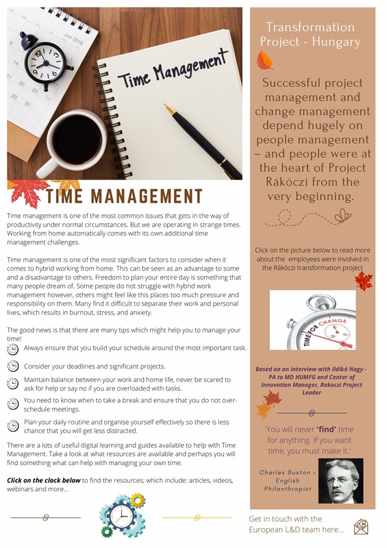 L&D Newsletter - September 21