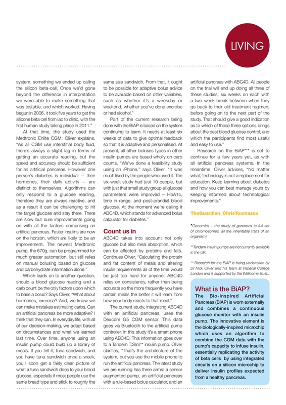 Professor Nick Oliver Imperial College London, BiAP, bio-inspired ...