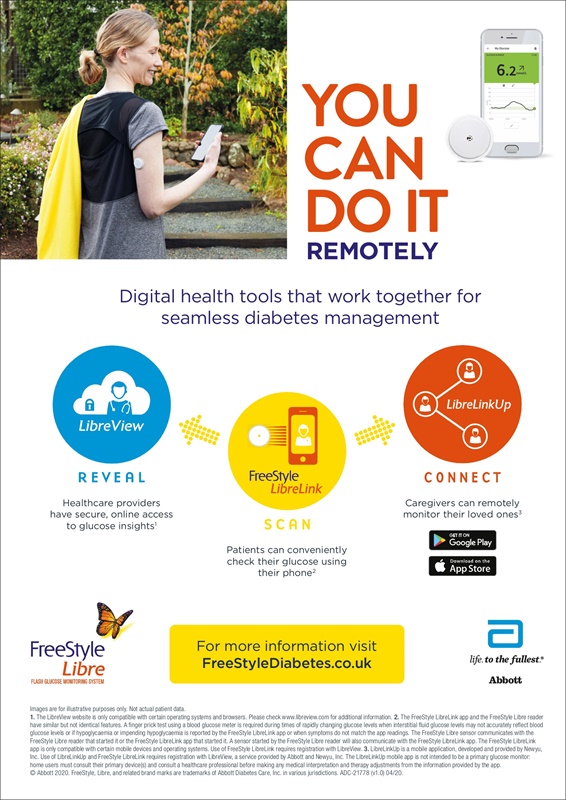 Abbott Freestyle Libre 2, Flash Glucose Monitoring, FSL2, Abbott ...