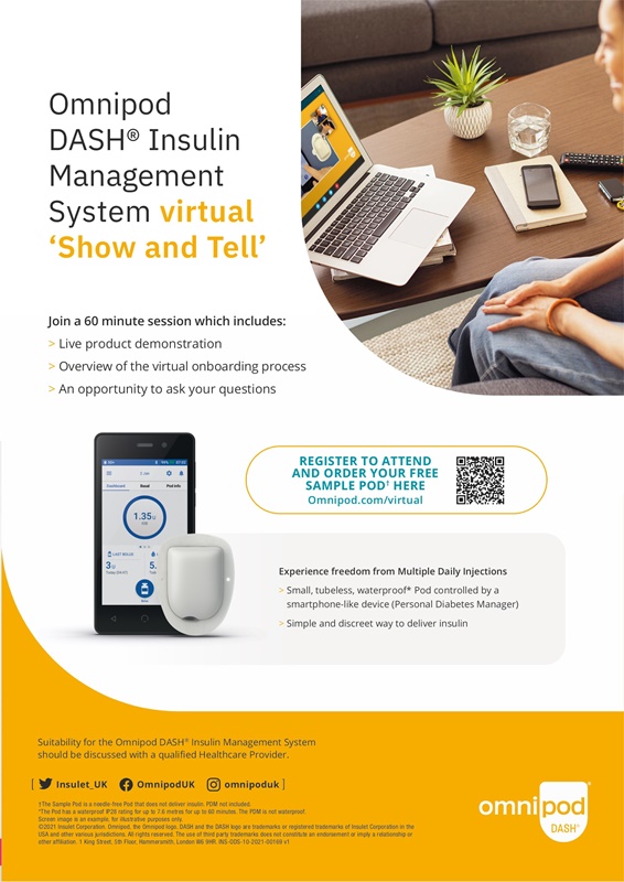 Insulet Omnipod DASH insulin pump with insulin pods, podders, Omnipod ...