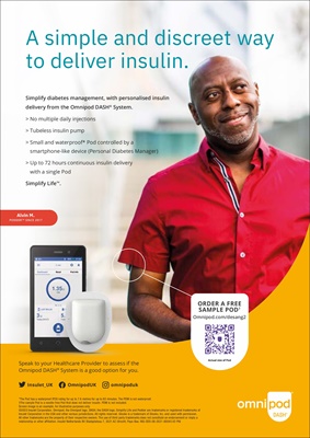 Insulet Omnipod DASH insulin pump with insulin pods, podders, Omnipod ...