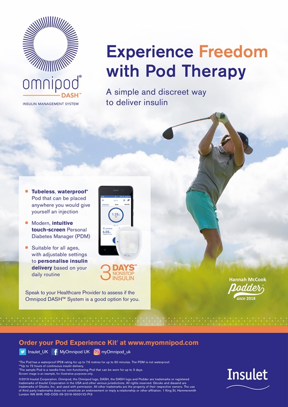 Omnipod Insulet insulin pump with insulin pods, podders