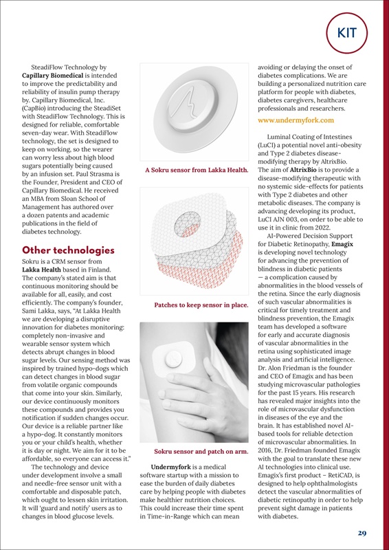 diabetes kit, diabetes technology, ATTD conference, Sigi insulin patch ...