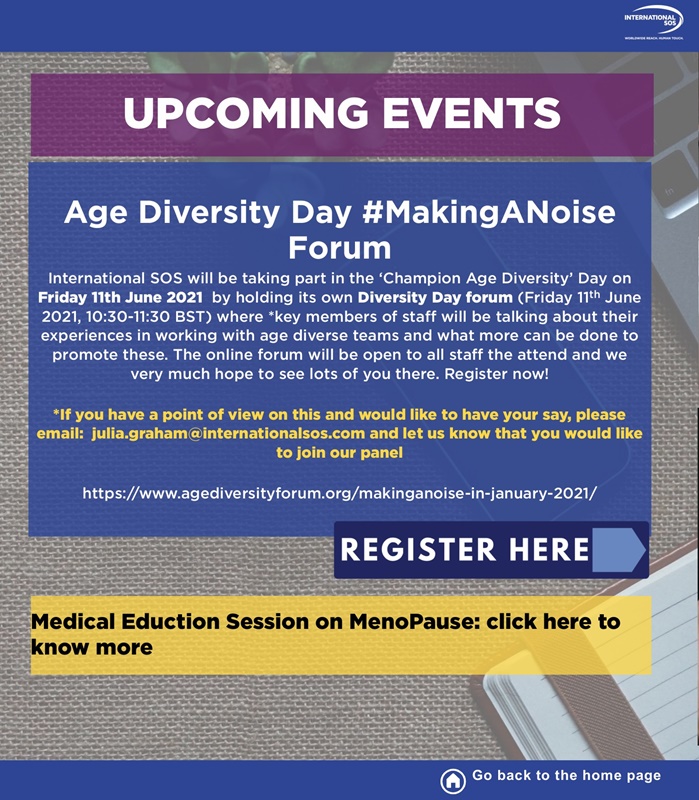 Diversity & Inclusion Newsletter - May Age Diversity Day