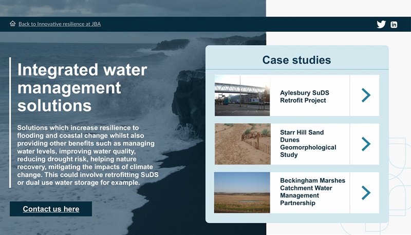 Integrated water management solutions