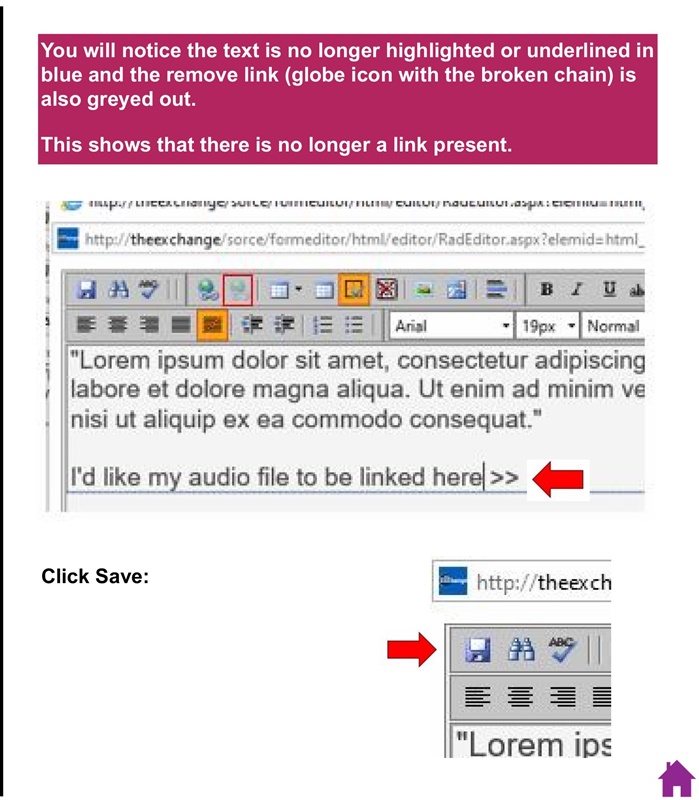 Hyperlinking Text - hyperlinking (linking) text