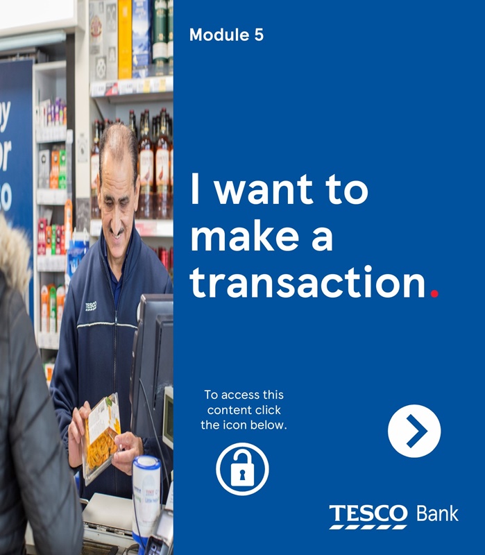 I want to make a transaction - Module5