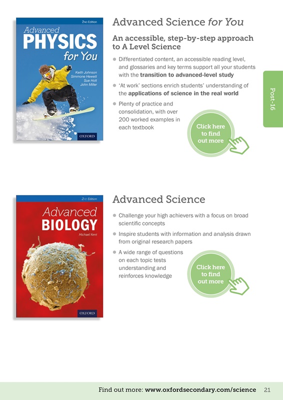 Oxford Science 2021 - 2021