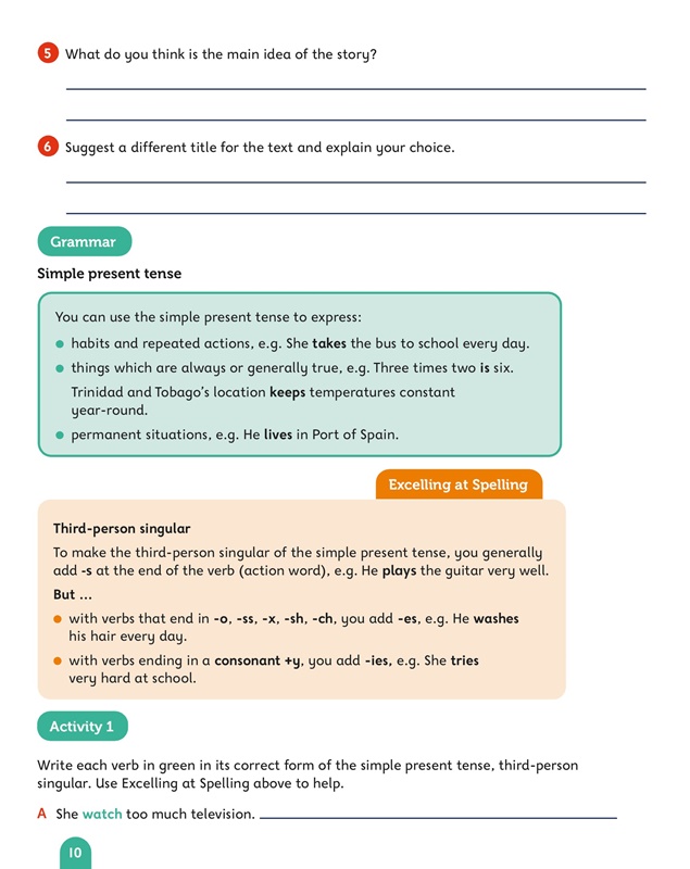 Primary English Language Arts - 1