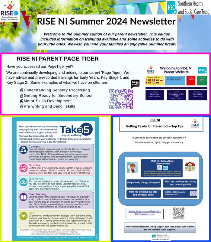 RISE NI Newsletter - Summer 24 parent