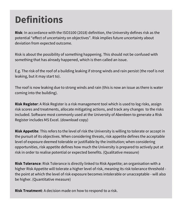 Risk Management for beginners - v1