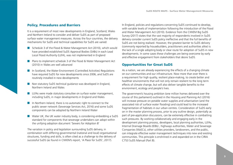 SuDS Route Maps - booklet