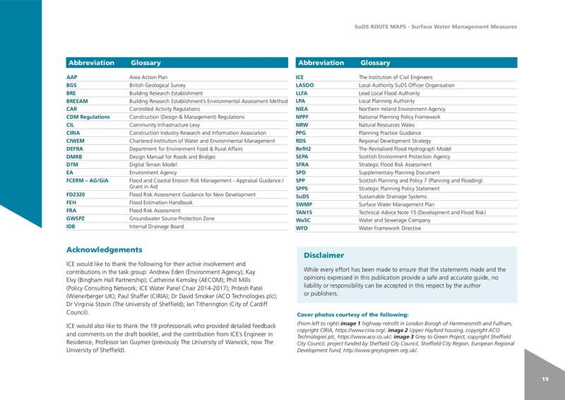 SuDS Route Maps - booklet