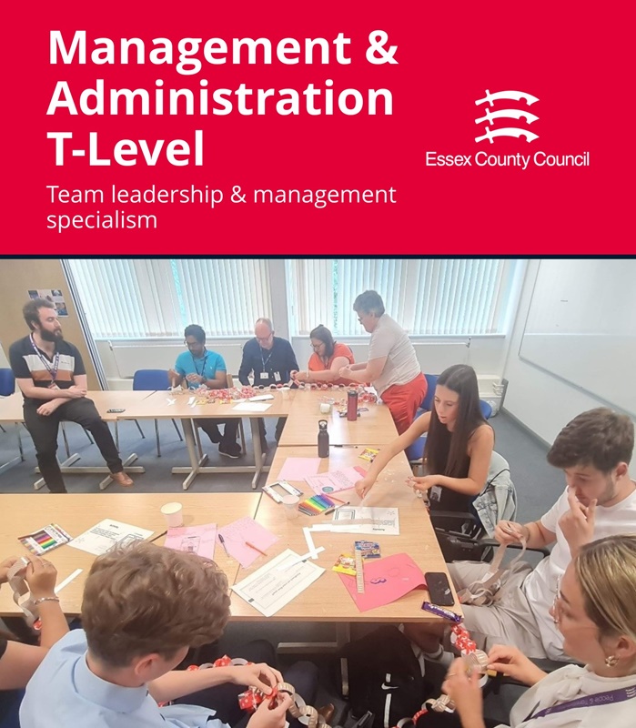 T-Levels - management & administration