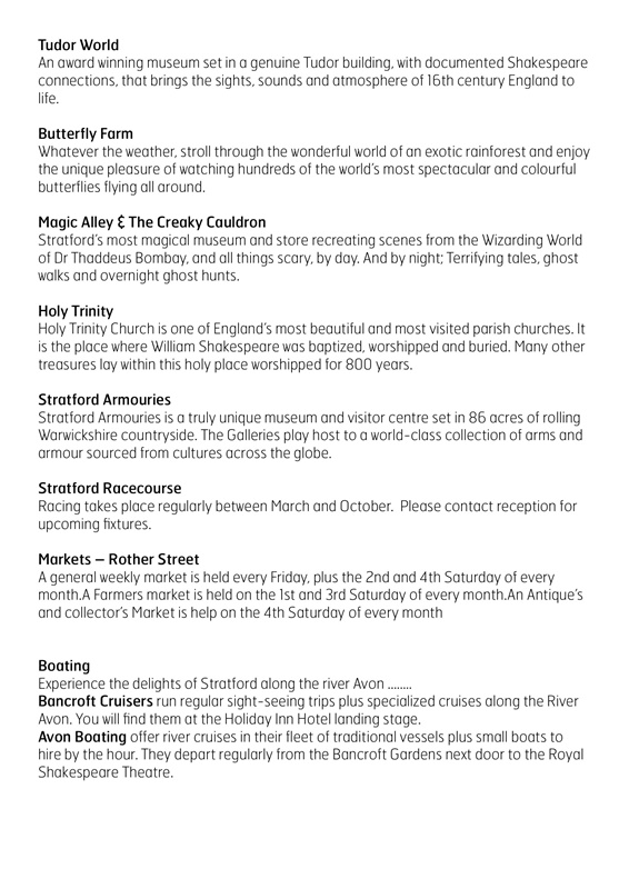 The Arden Hotel - Room Compendium