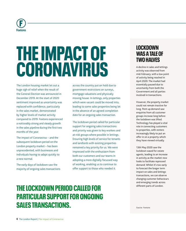 The London Report - 2020